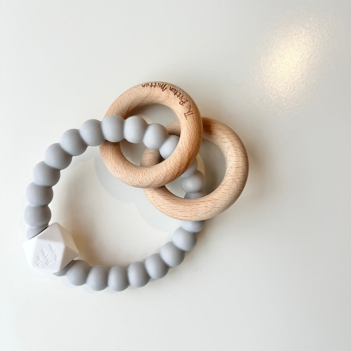 Simple Double Ring Rattle – The Bitten Mitten